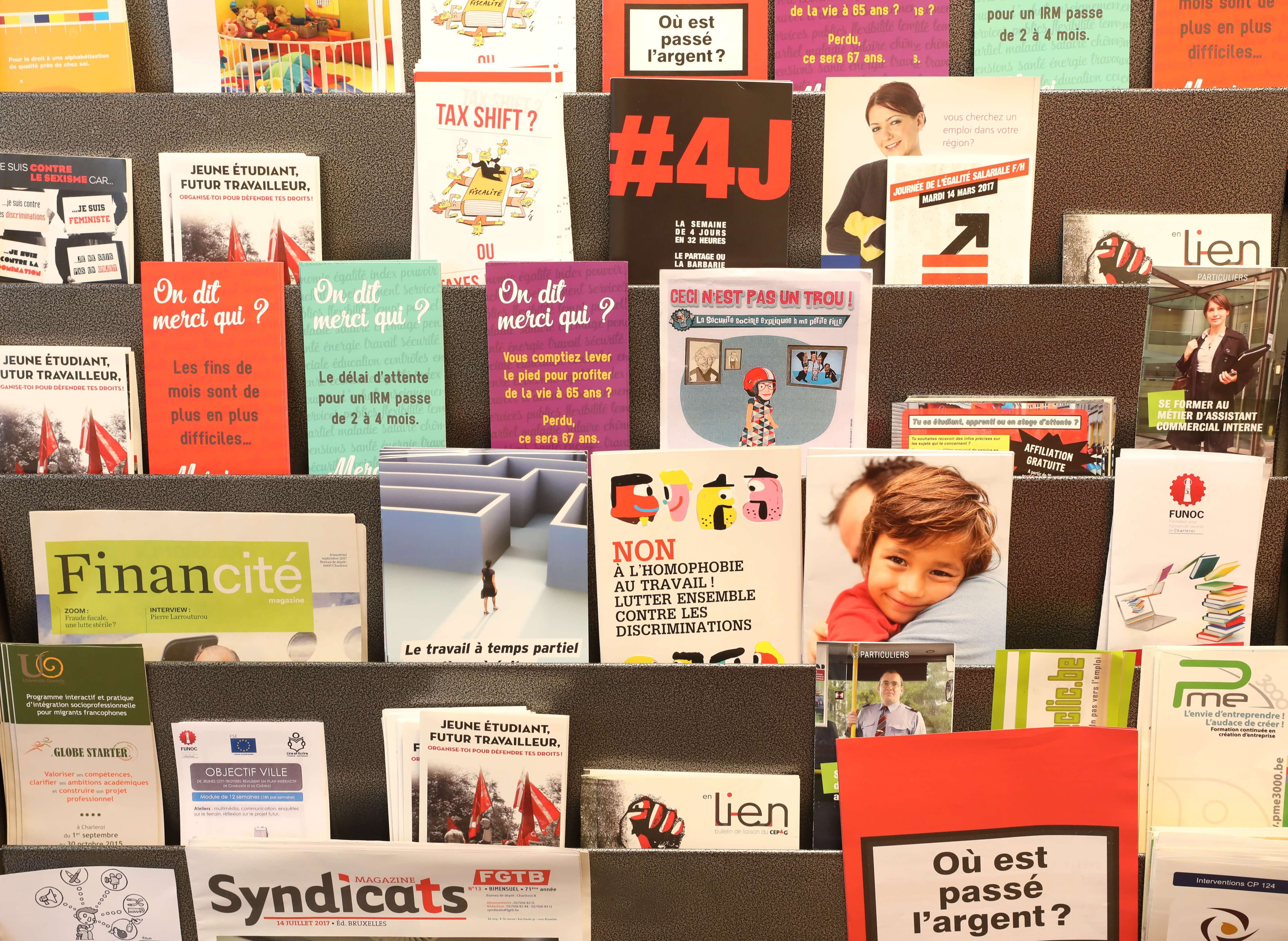 FGTB Charleroi & Sud-Hainaut - Liens utiles